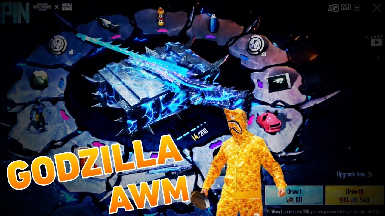 GODZILLA AWM STATU PUBG MOBILE /AGN AGAIN / - YouTube