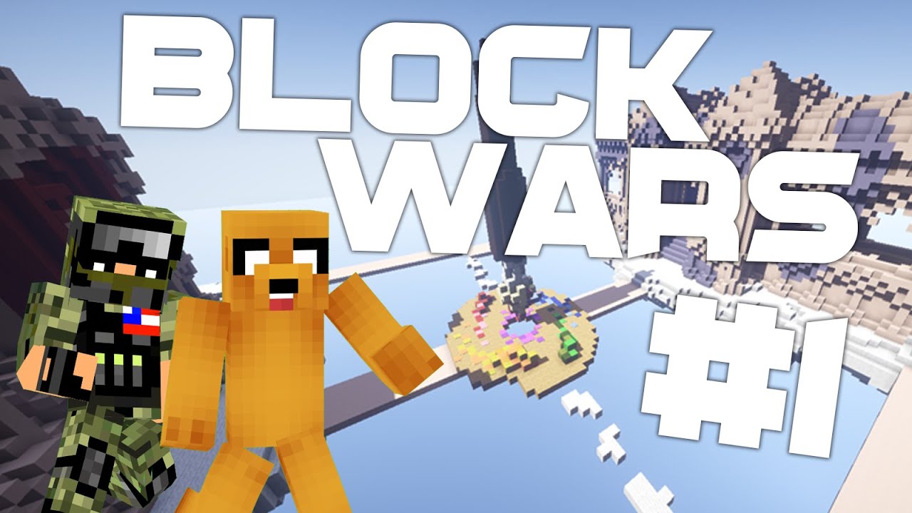 Block Wars - ¡A POR LA LANA ENEMIGA! (Minijuego Minecraft 1.9) c ...