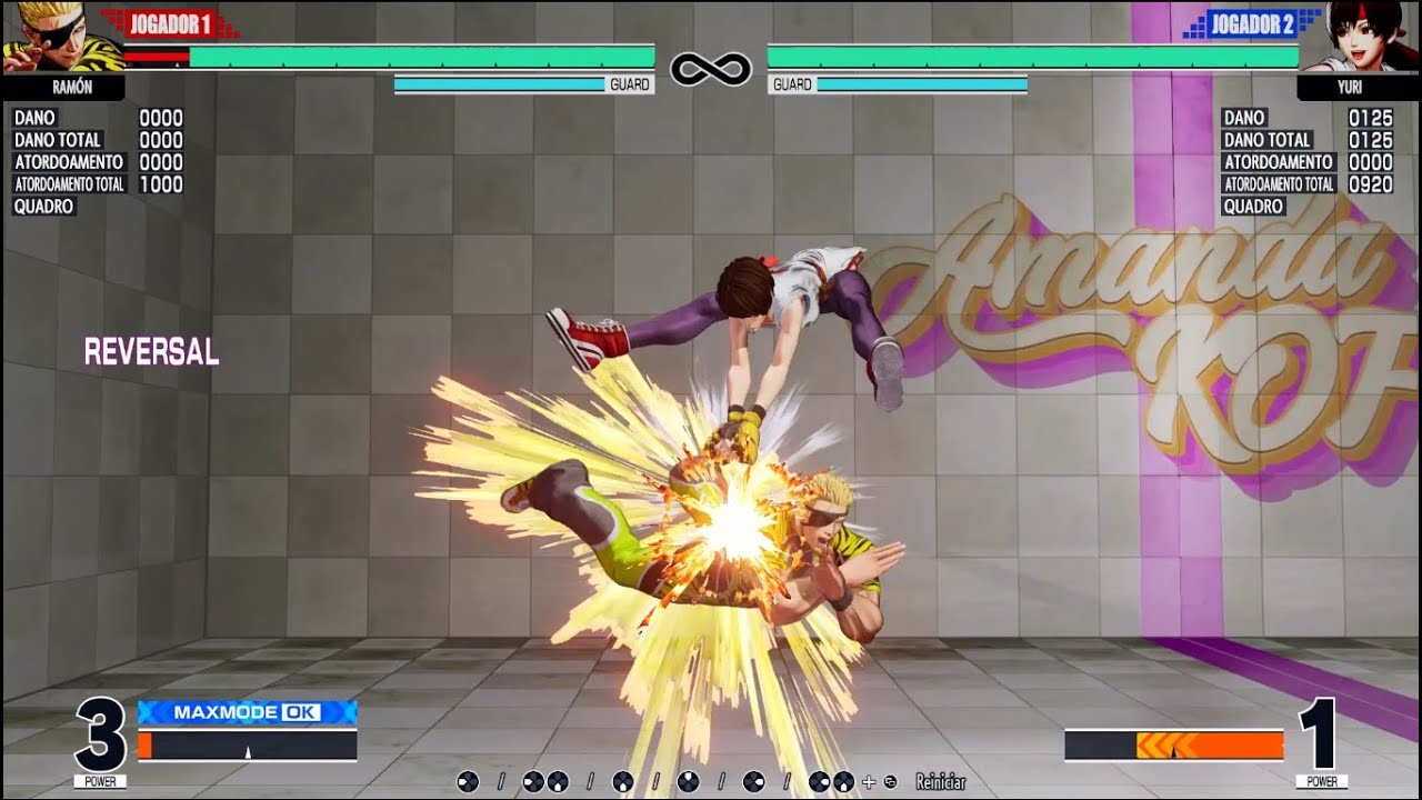 KOF XV Yuri Bug - YouTube