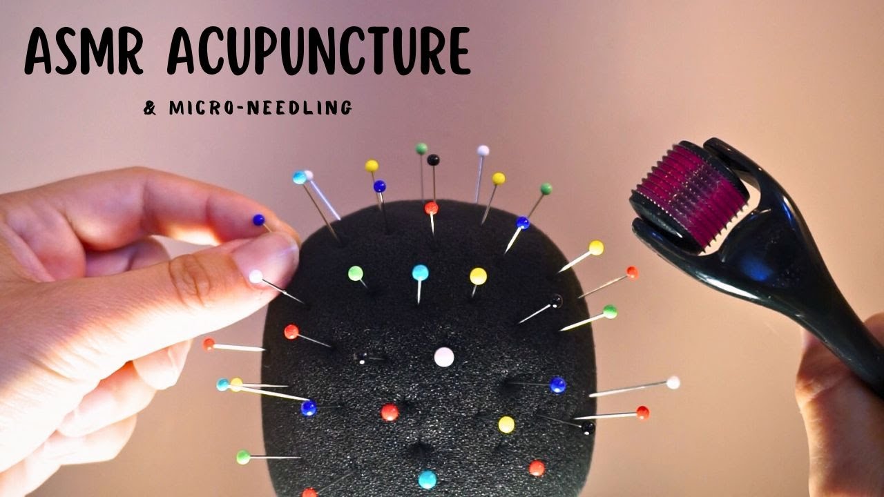 ASMR Acupuncture | Removing Needles from the Mic - NO TALKING - YouTube