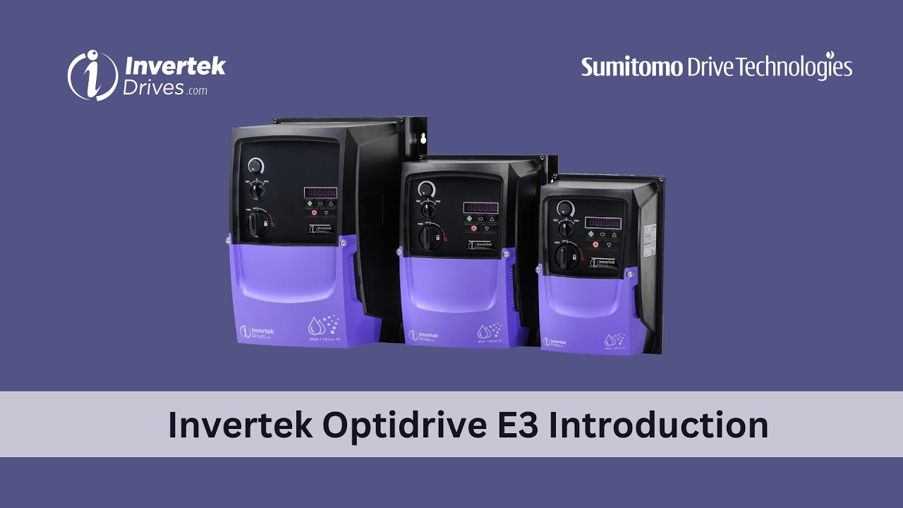 Invertek Optidrive E3 Video - YouTube