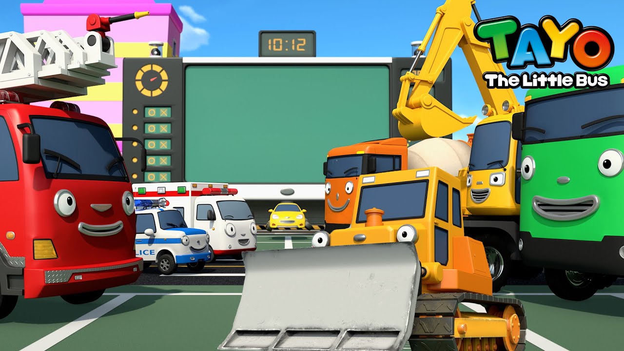 *NEW* The rescue team VS Strong heavy vehicles! l Tayo Heavy Vehicles ...