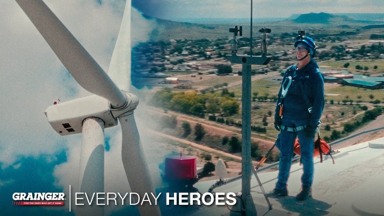 Wind Turbine Technician | Grainger Everyday Heroes - YouTube