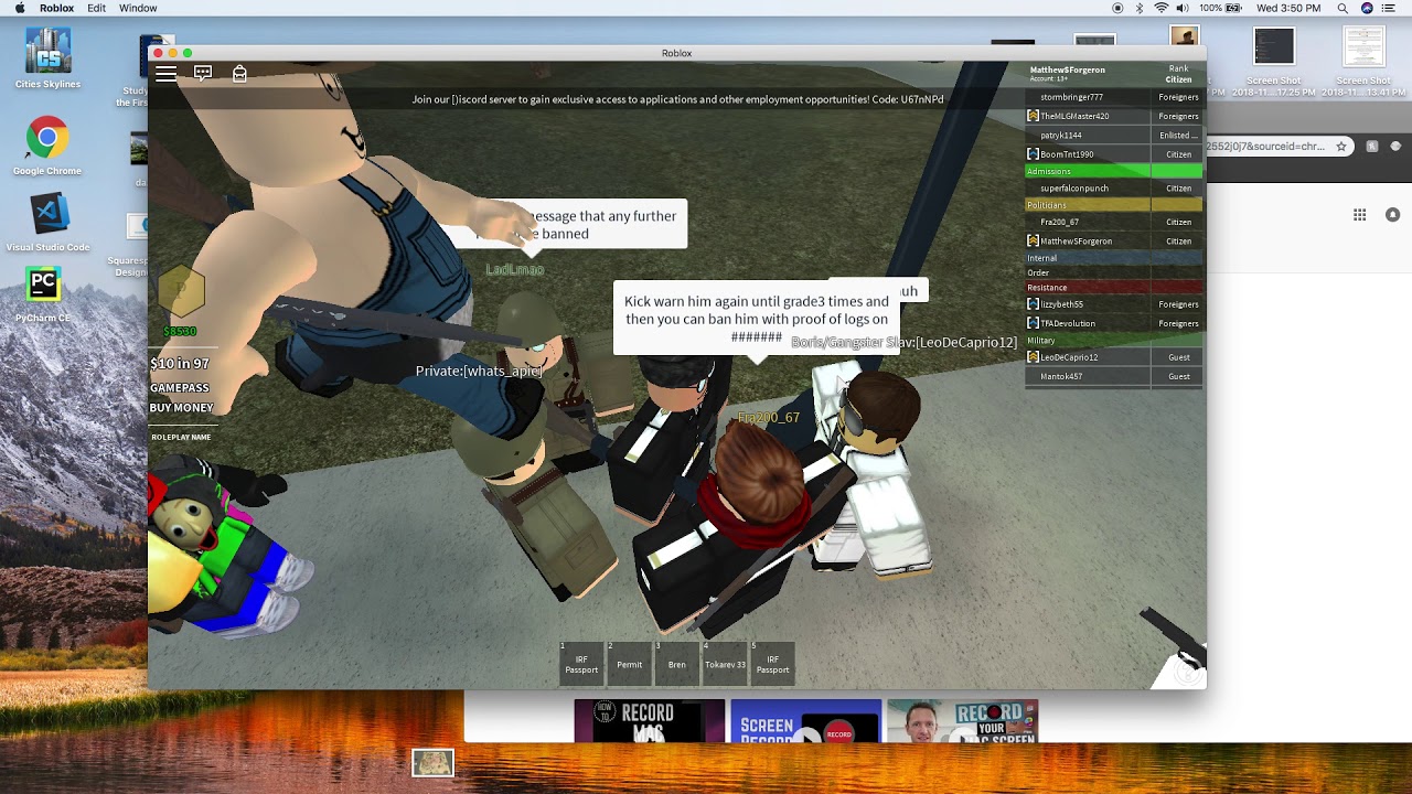 2 People who should be banned | Papers Please, IRF | ROBLOX - YouTube