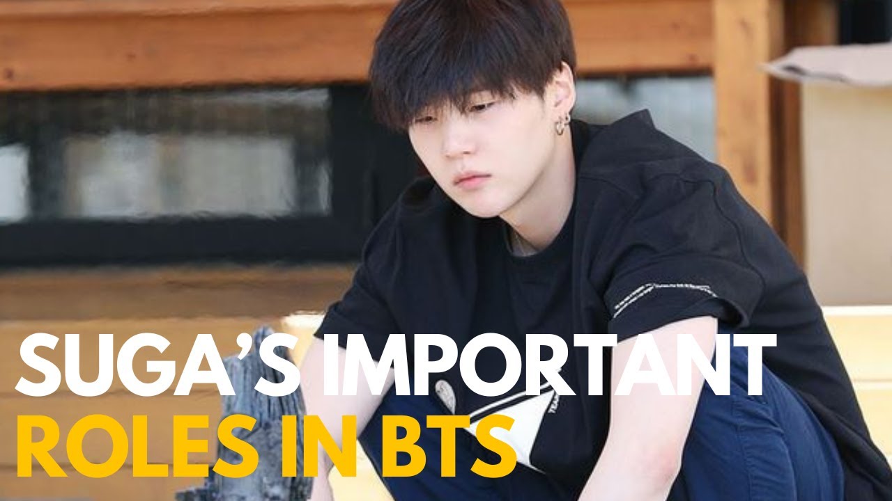 bts suga's seven important roles in bts & he's excelling in all of them ...
