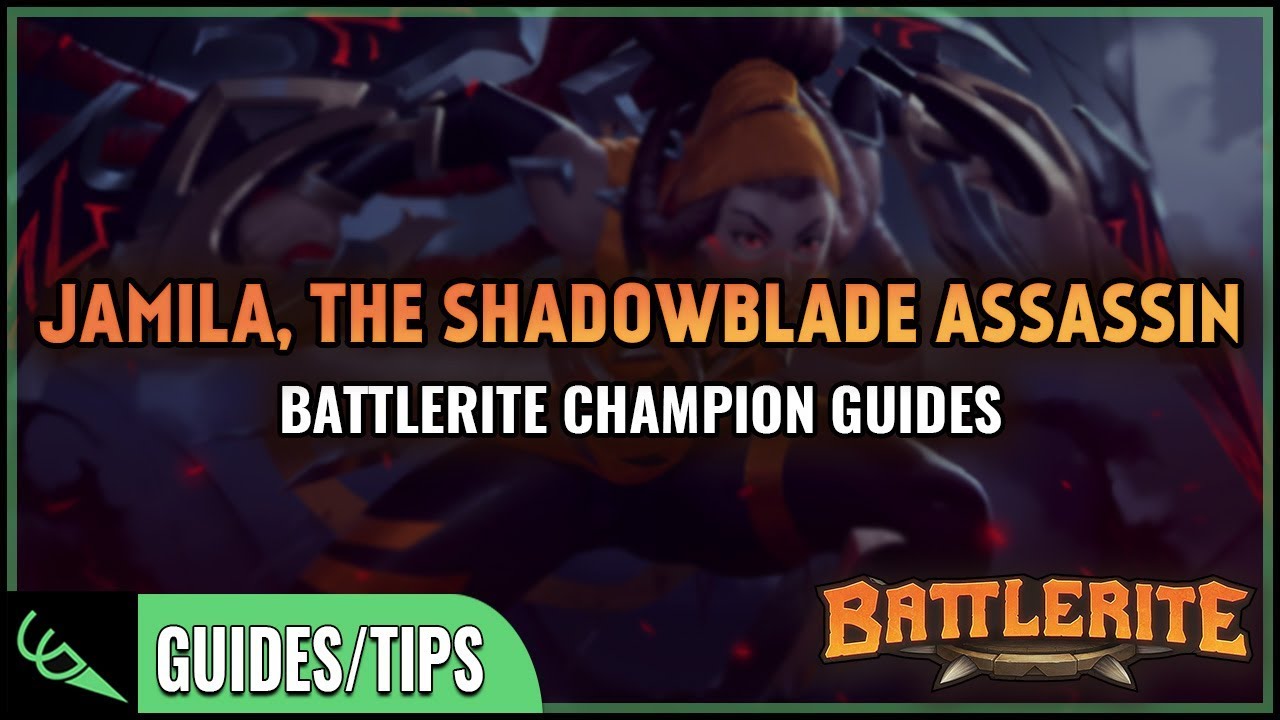 Jamila Guide - Detailed Champion Guides | Battlerite - YouTube