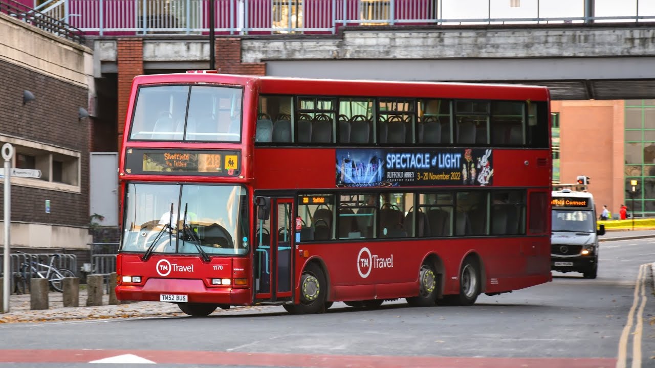 【3-axle Monster】TM Travel Volvo B7L 1170 TM52 BUS@218 - YouTube