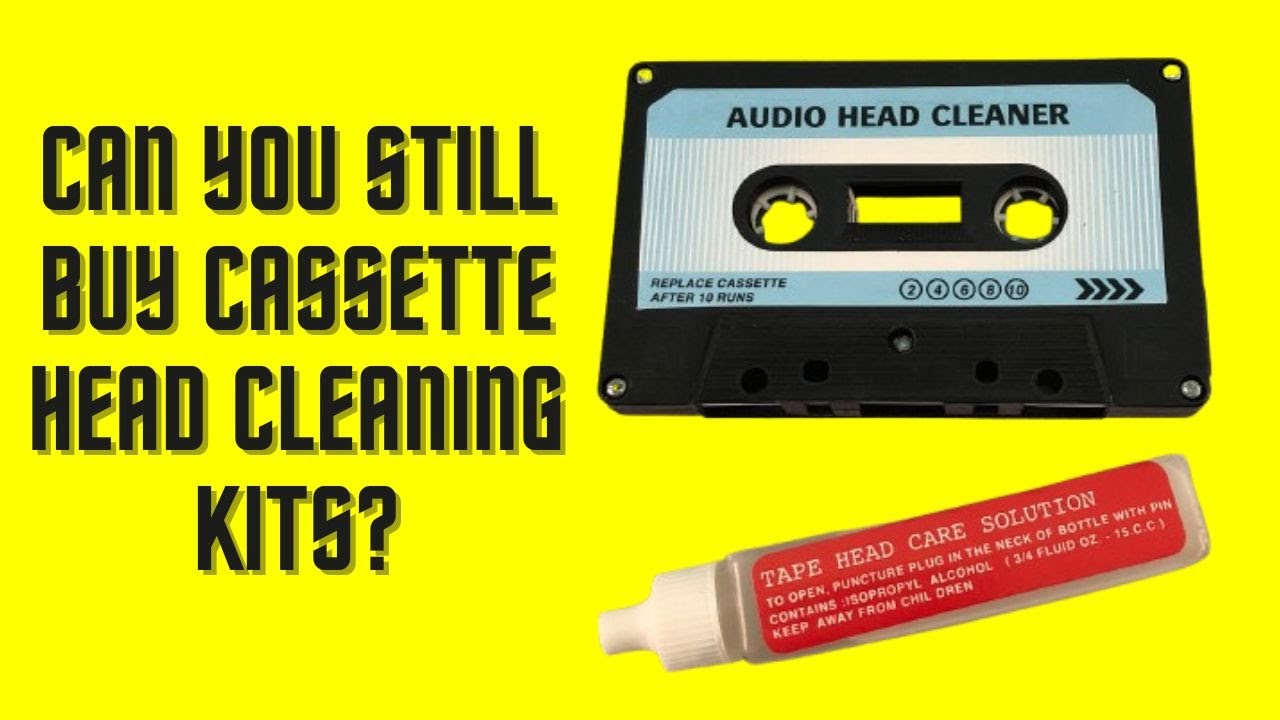 Do They Still Make Cassette Head Cleaning Kits? - YouTube