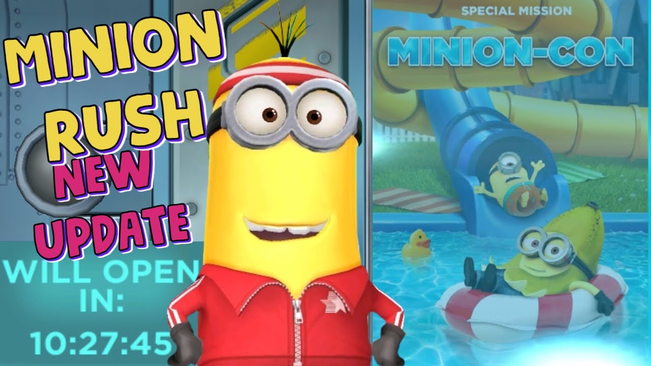 Minion Rush Minion Con New Special Mission Soon In Minions Game And