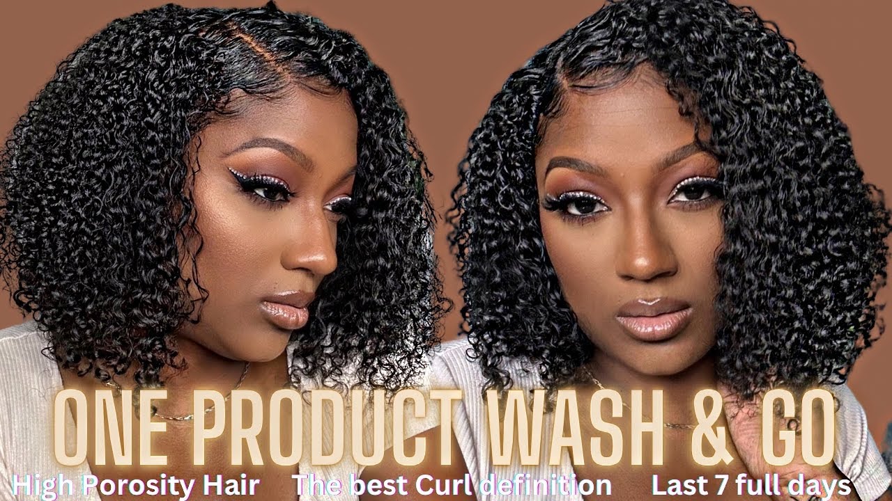 Wash N Go Routine The Best Defined Curls Shine Last 7 Full Days