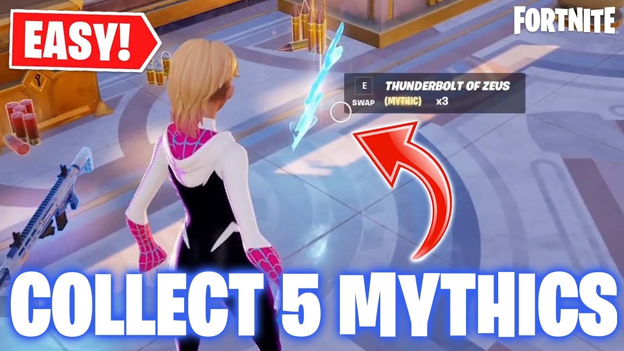 How to *EASILY* Collect Mythic Items | Fortnite C5S2 - Week 1 - YouTube