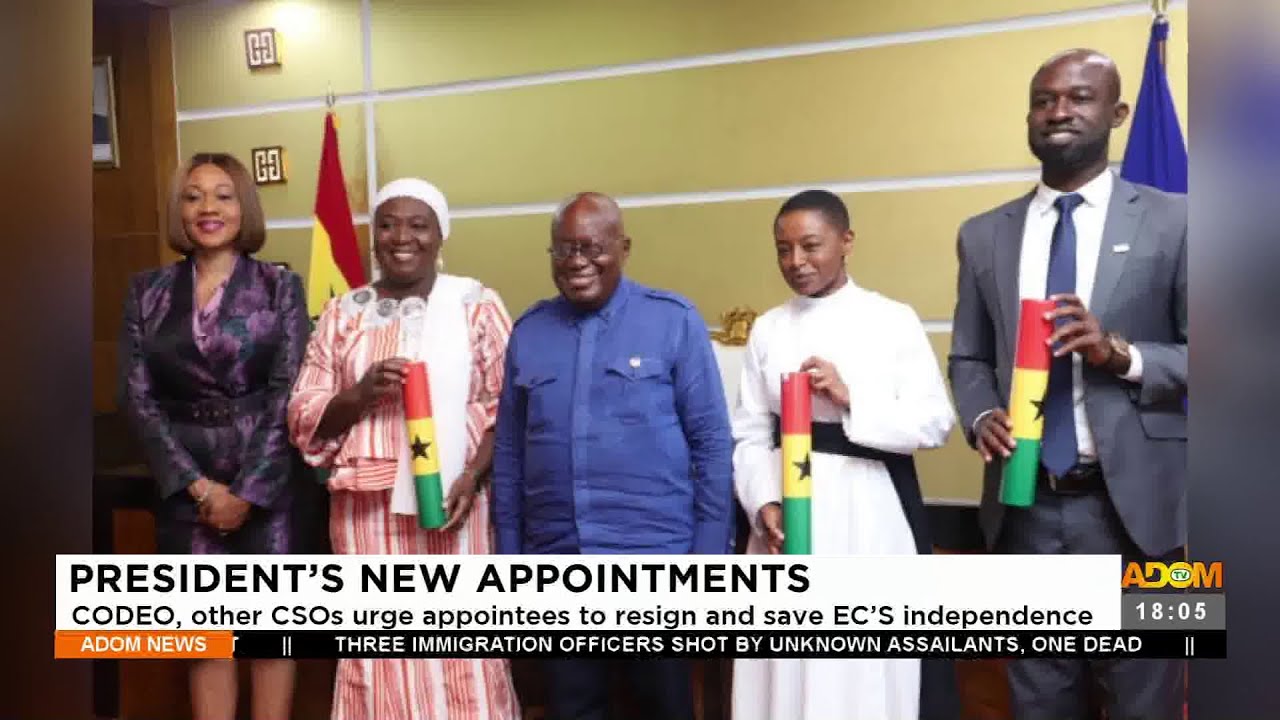 CODEO, others CSOs urge President’s appointees to resign and save EC’s independence (5-4-23 ...