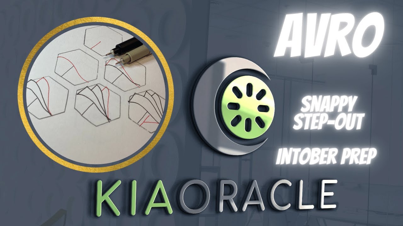 How to draw Avro zentangle tutorial with silent snappy instructions and ...