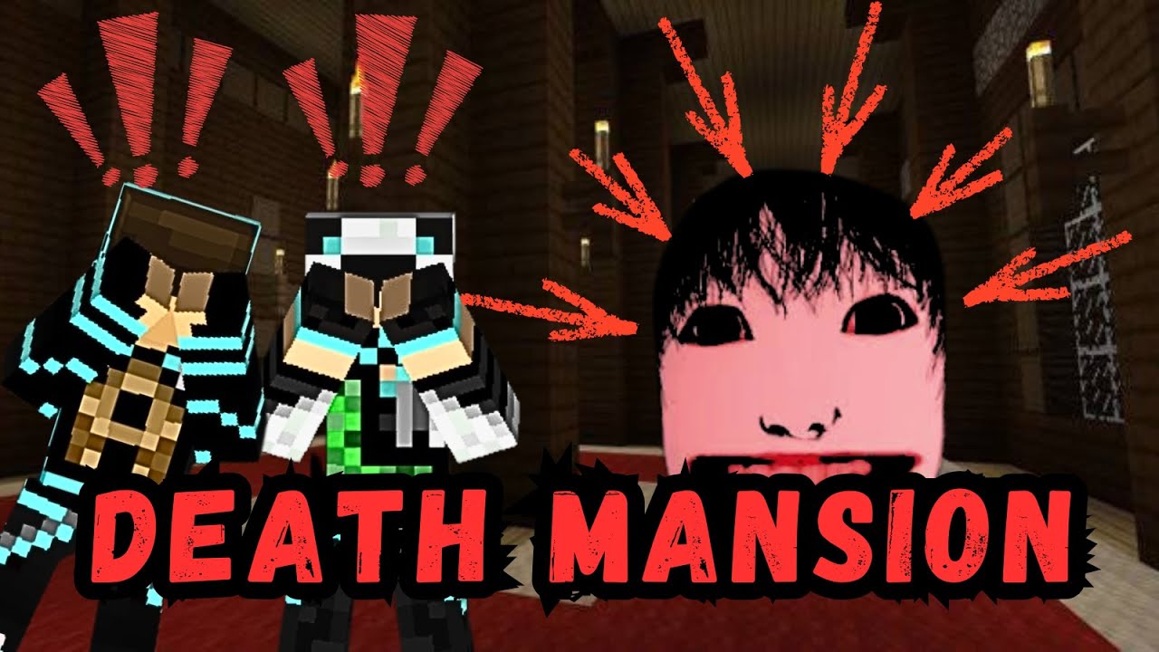 Kita dikejar Mob ANOMALI di map horror ini💀Minecraft Death Mansion ...