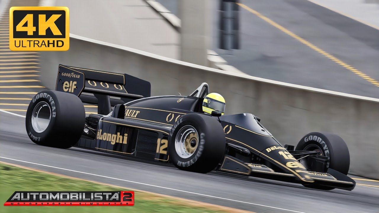 [ Ayrton Senna ] RENAULT LOTUS 98T de 1986 /PISTA HISTÓRICA DE ...