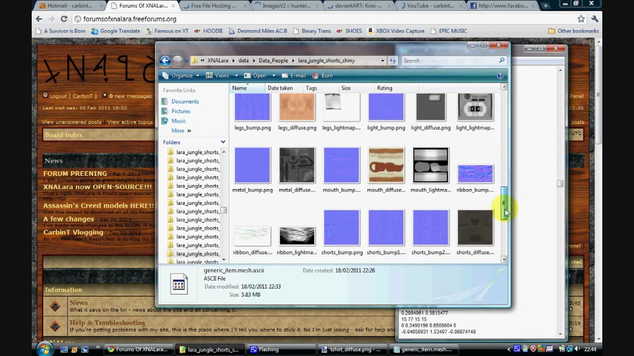 XNALara Specular Maps Tutorial 1 - YouTube