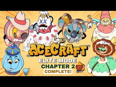 ACECRAFT: Chapter 2 Elite Mode COMPLETE! All Bosses Defeated! - YouTube