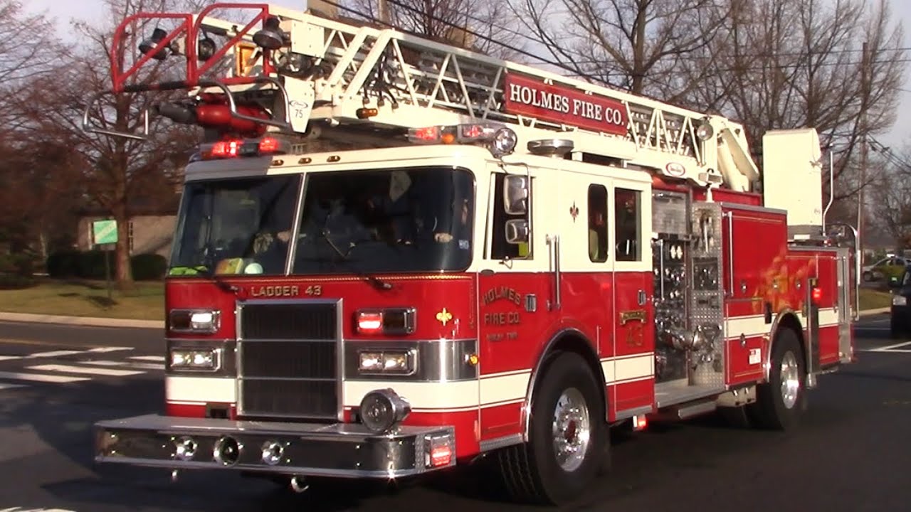 Brookhaven Fire Co Squad 52, Holmes Fire Co Ladder 43 & Concordville ...