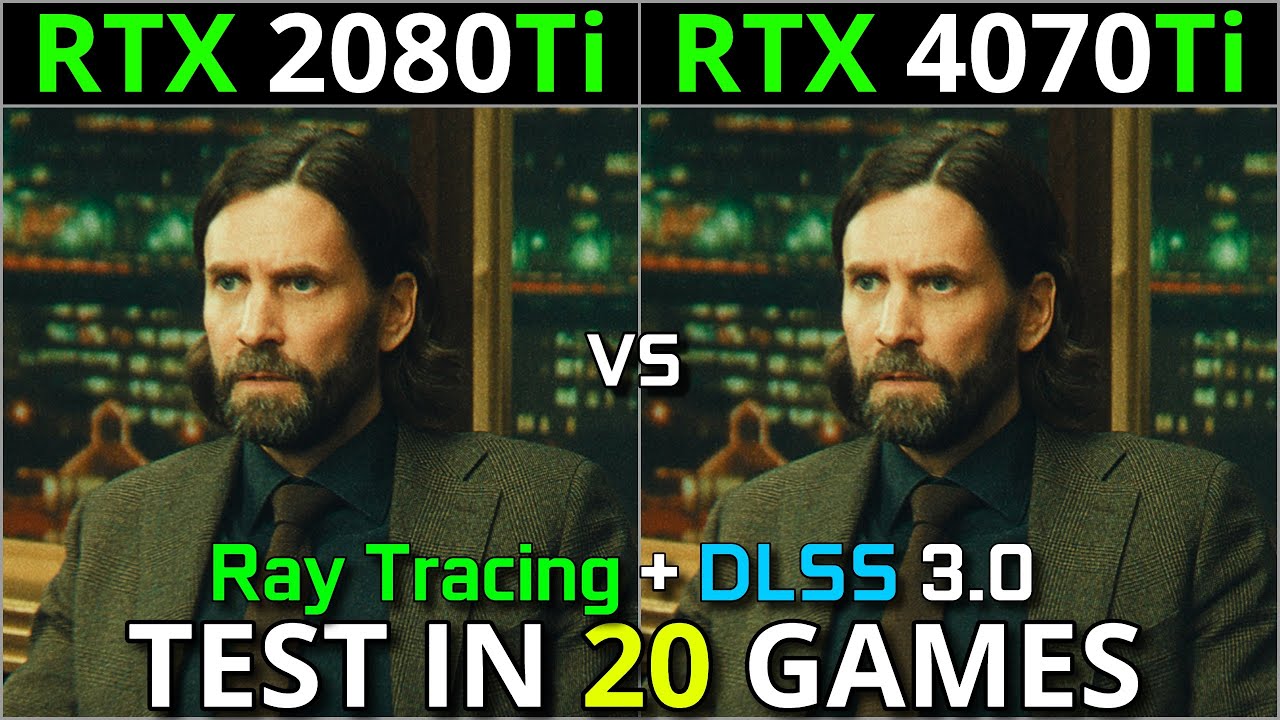 RTX 2080 Ti vs RTX 4070 Ti | Test in 20 Games | 1440p & 2160p | Ray ...