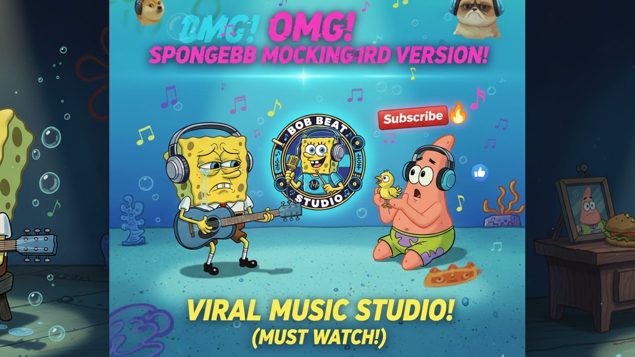 Mockingbird (Eminem) – SpongeBob Parody Cover 🧽🎤 - YouTube