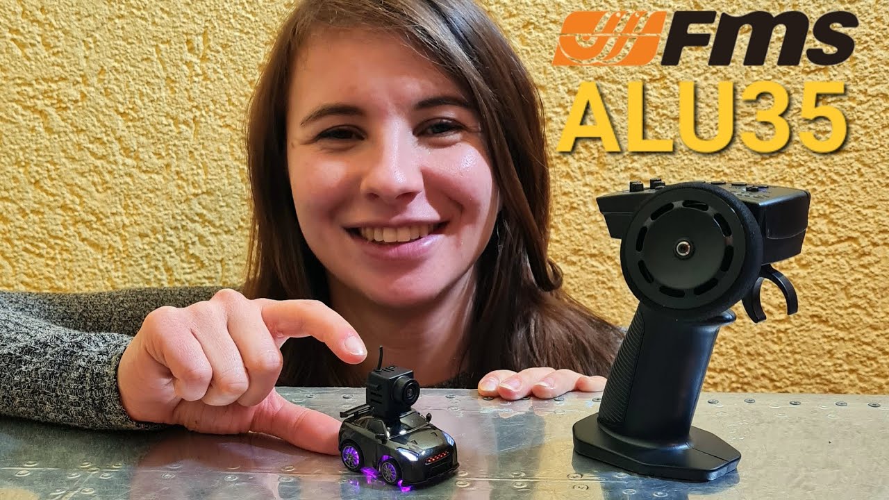 FMS ALU35 FPV Micro RC Car #rcgirl #girl #fms #alu35 #modellbauer #fpv #rc #micro Werbung - YouTube