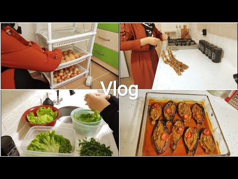 Sessiz vlog/ Evde cevizli sucuk/ Akşam yemeği/ yeşillik saklama/ ev düzeni/ temizlik vlog
