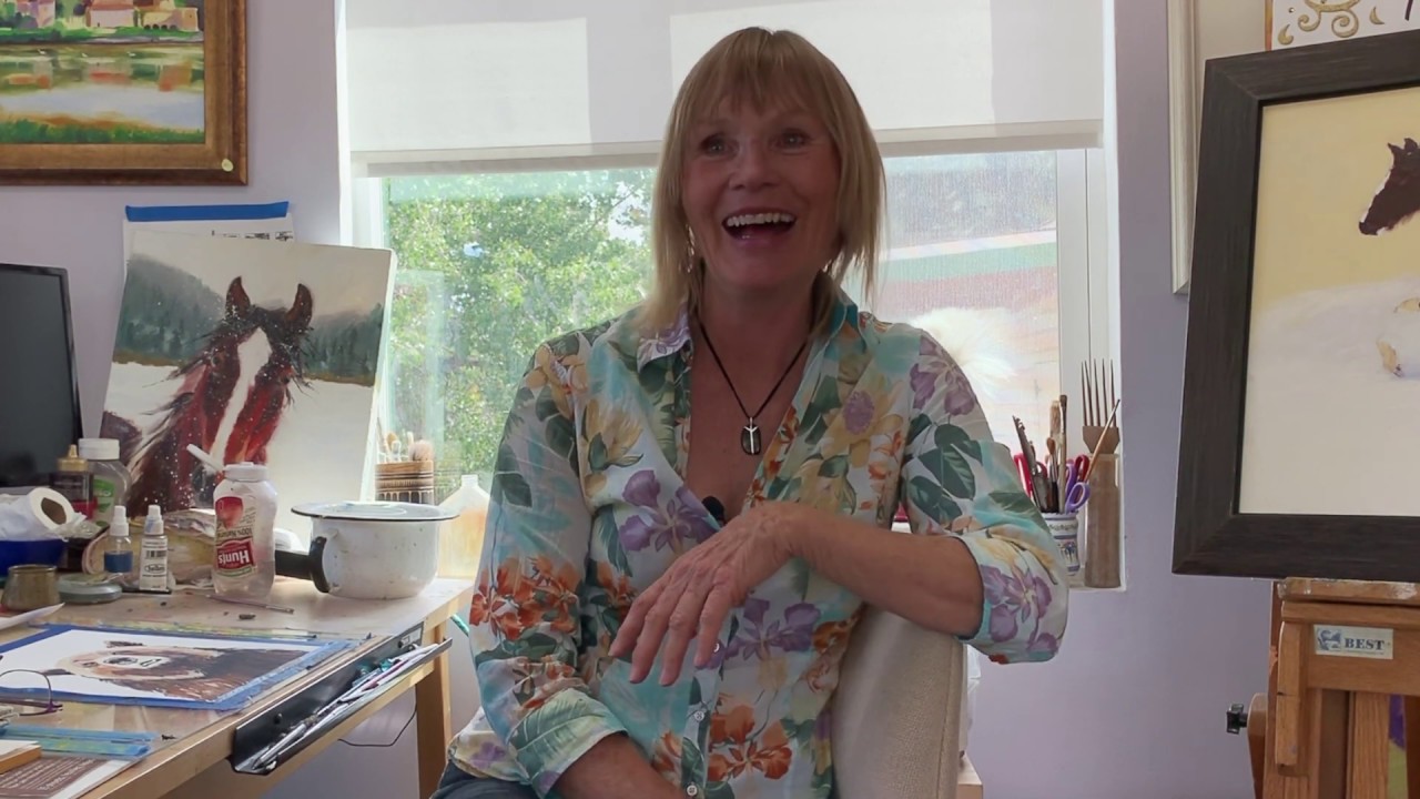 Interview with Portfolio Gallery artist Pixie Glore - YouTube