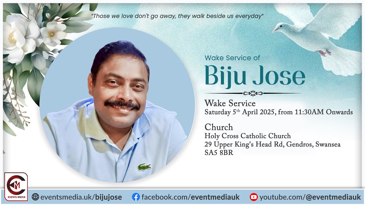 Wake Service of Biju Jose | 05.04.2025 - YouTube