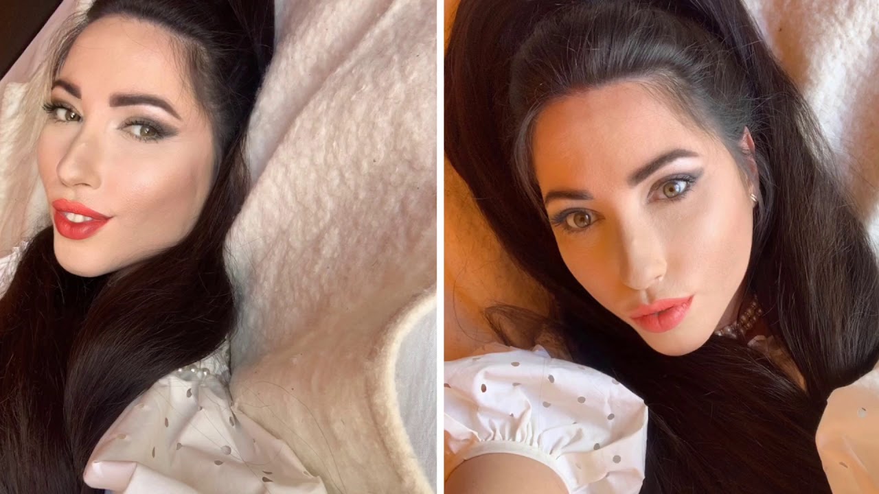 Hair play, ponytail preview - YouTube