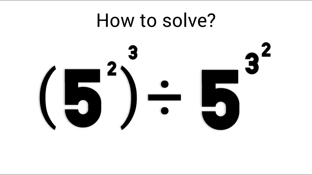 Nice Math Problem || Exponents problem || ALGEBRA #maths - YouTube