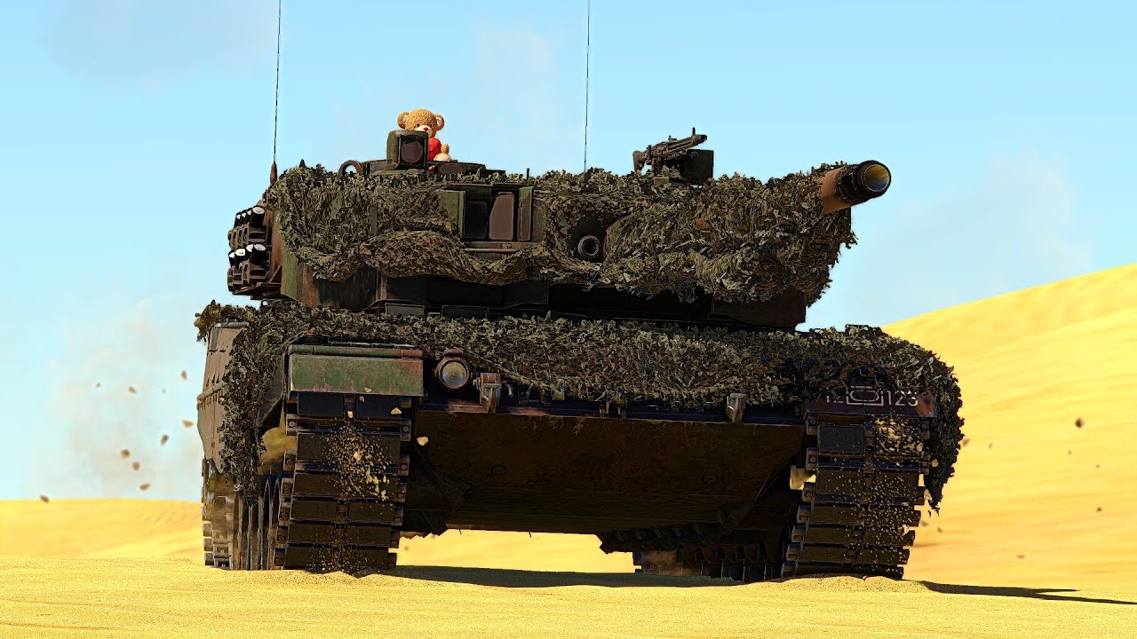 【War Thunder】 Leopard 2 (PzBtl 123) Gameplay (No Commentary) - YouTube