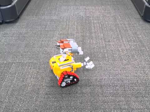 LEGO Wall-E motorized Wall-E - YouTube