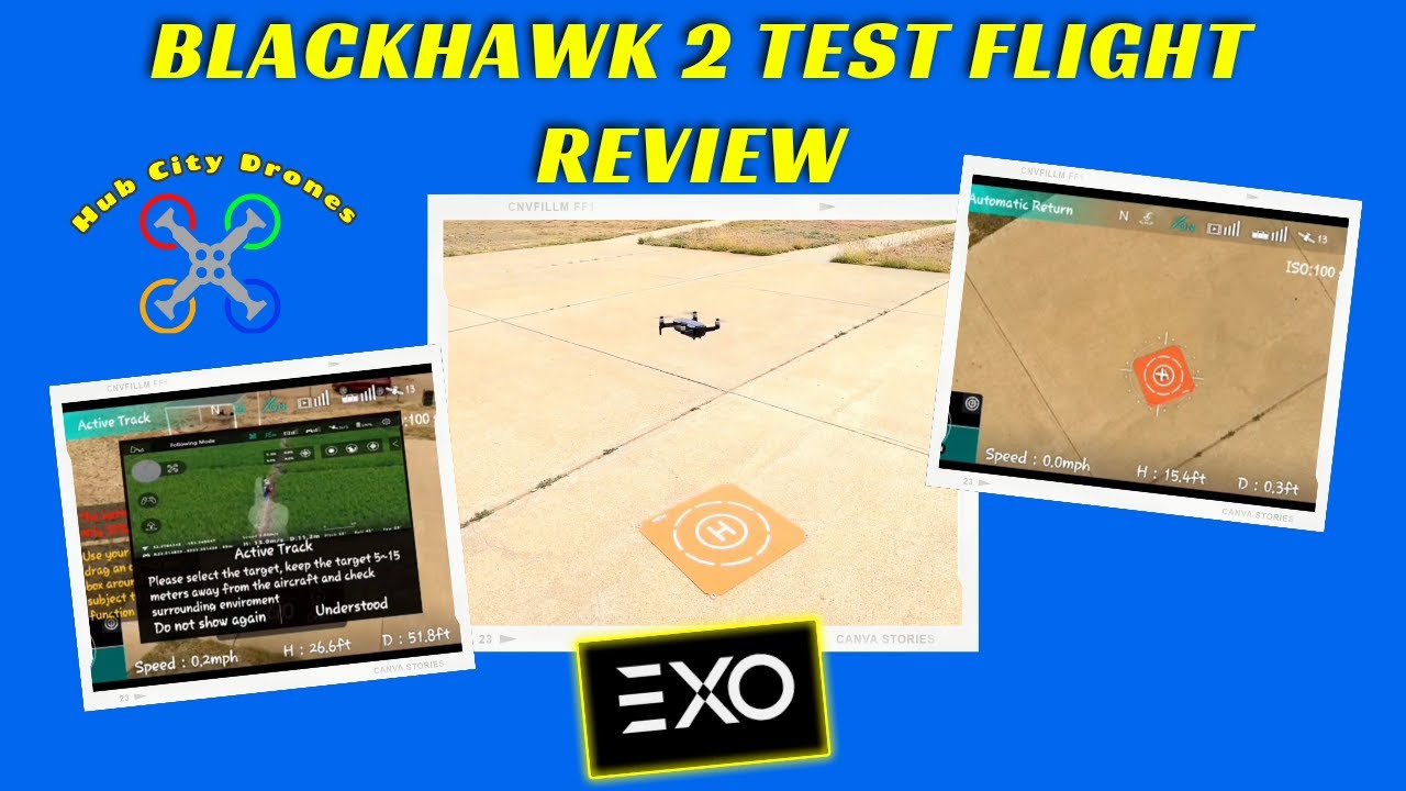 EXO Blackhawk 2 Test Flight Review. #exo #drone #testflight #fly # ...