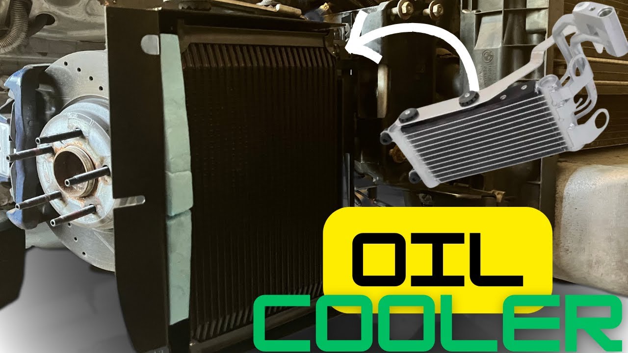 New oil cooler | N54 bmw 335! - YouTube