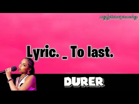 Tyla - To last [ lyric ] & traduction française. - YouTube