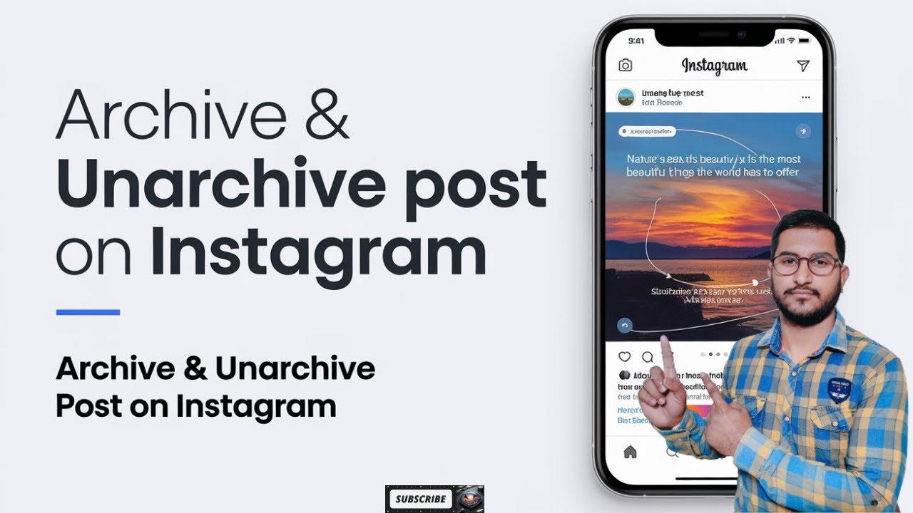 How to Archive & Unarchive Post on Instagram? | Archive Post on ...