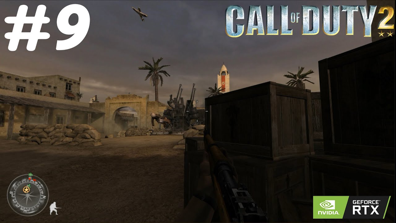 Call of Duty 2 - British Campaign | Mission #9 - Assault on Matmata CZ ...