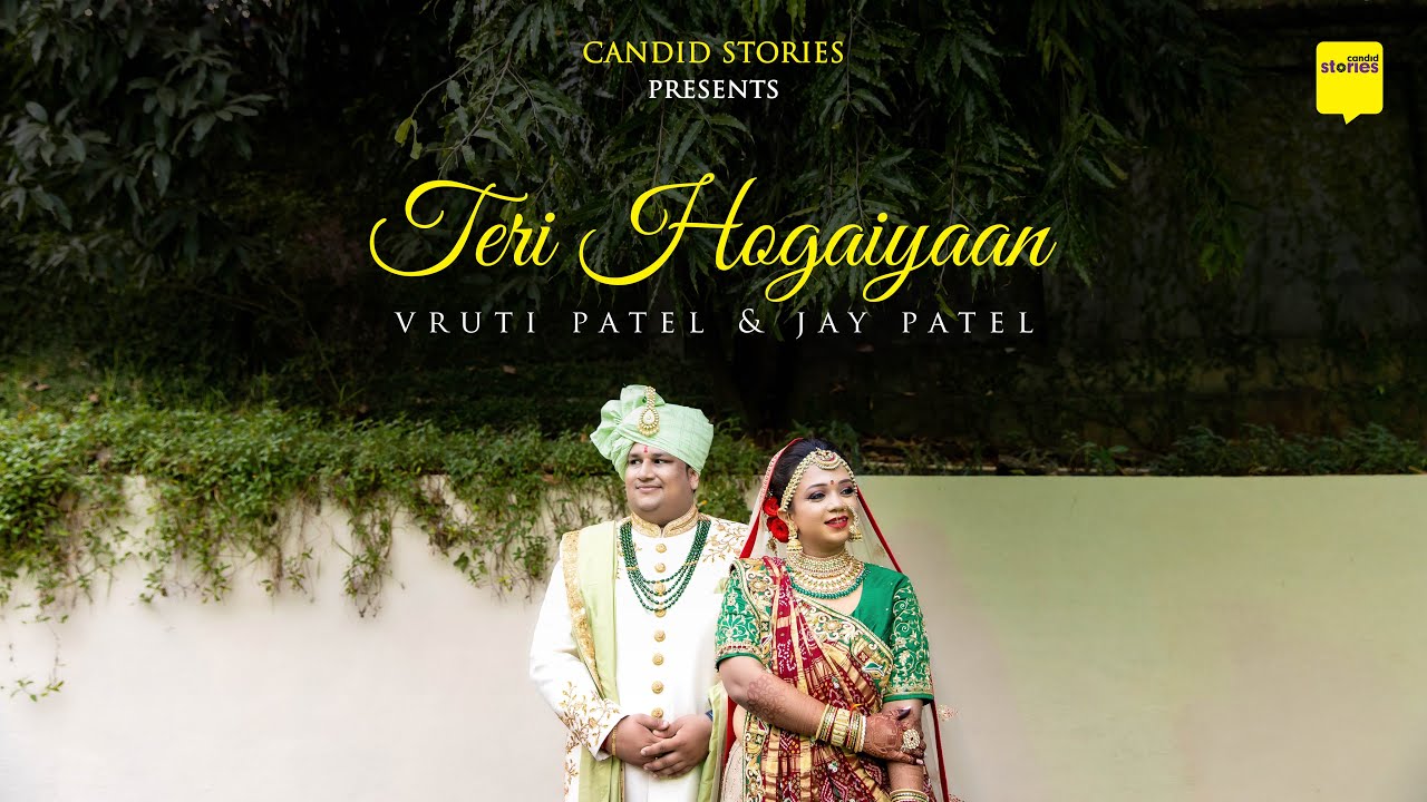 Teri Hogaiyaan | Vruti Patel & Jay Patel | Wedding Teaser - YouTube