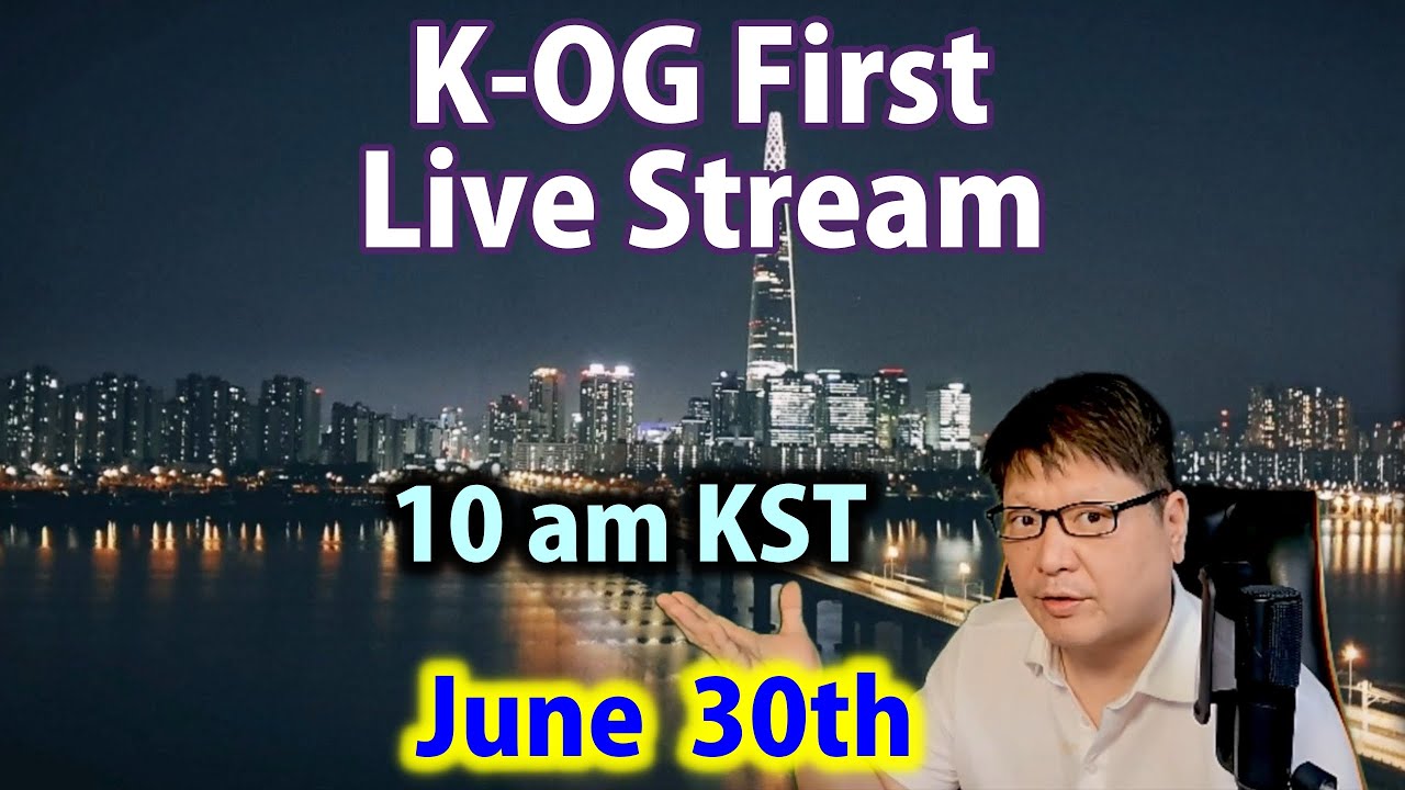 K-OG First Live Stream [] Sorry guys ^^ Trying to figure out how to ...