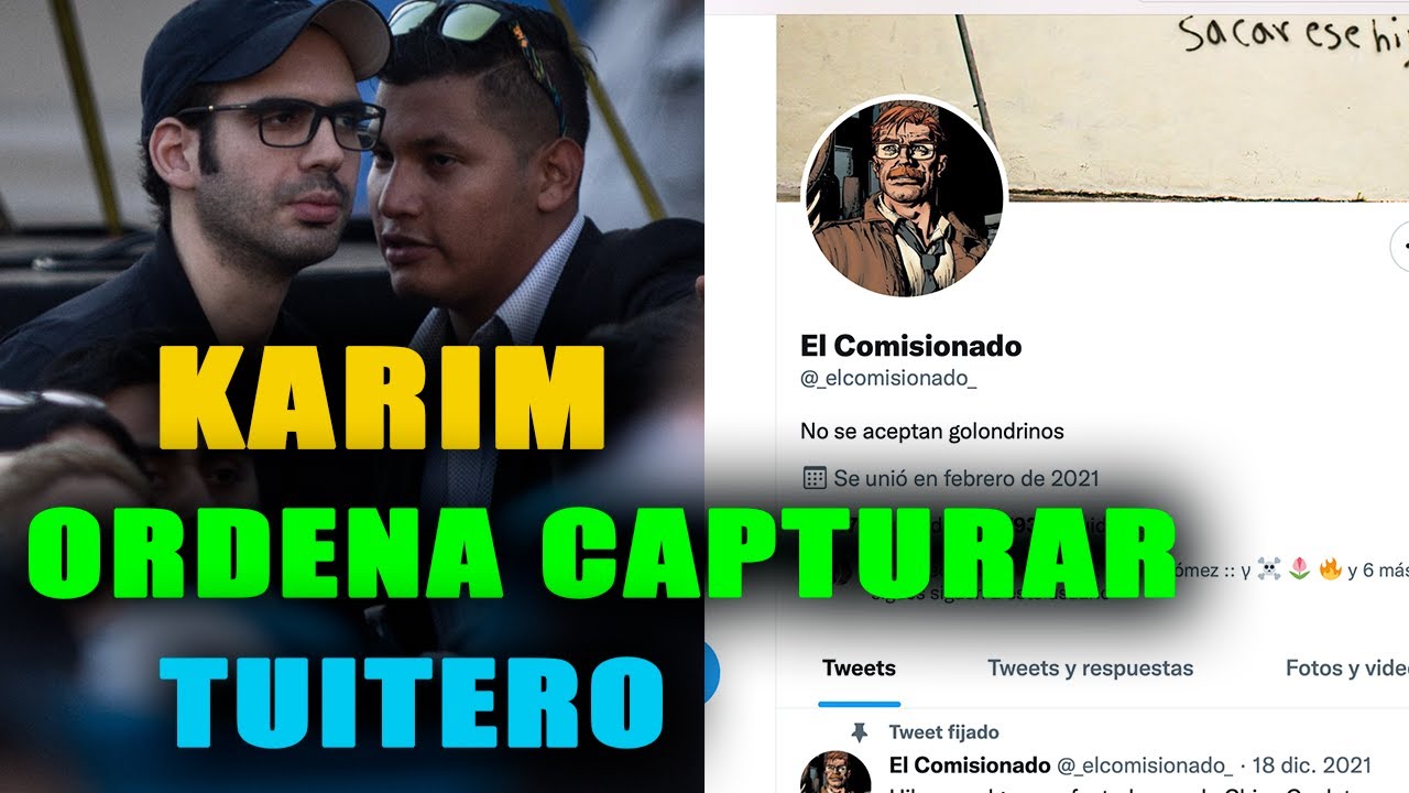 Karim Bukele Ordena Capturar a Tuitero por Denunciar la Seguridad que ...
