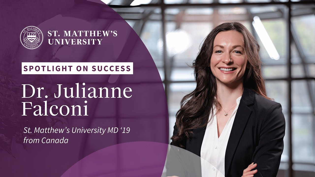 Spotlight on Success: Dr. Julianne Falconi, St. Matthew's University MD ...