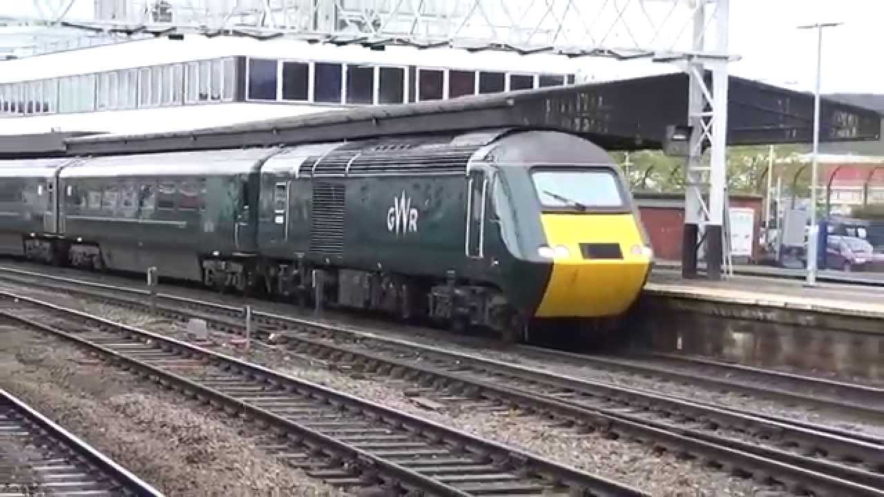 GWR GREEN HST AT GLOUCESTER 051115 - YouTube