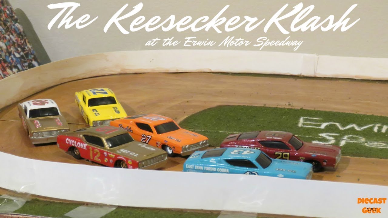NASCAR Stop Motion:THE 1969 KEESECKER KLASH AT ERWIN! - YouTube