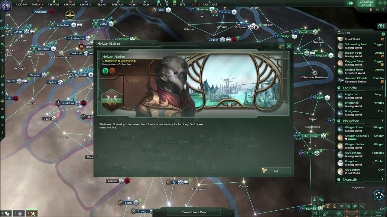 Let's Play Together Stellaris 088: Episode 97 - Clicking through Menus ...