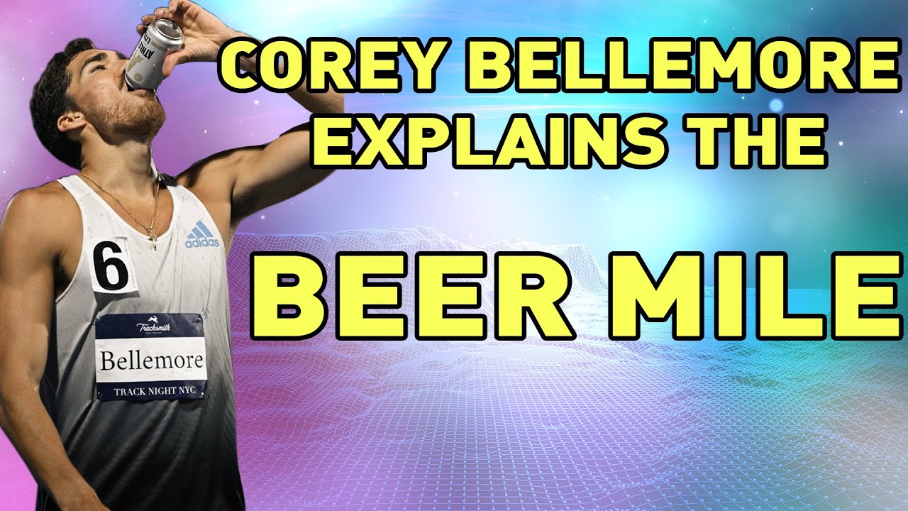 Beer Mile Explained By Record Holder Corey Bellemore - YouTube