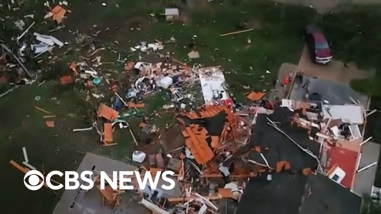 Extreme heat, severe weather continuing across U.S. - YouTube