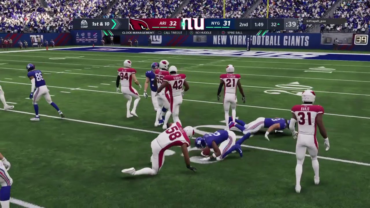 Most Competitive Game Eva In Madden History Sqauon Barkley Unstoppable ...