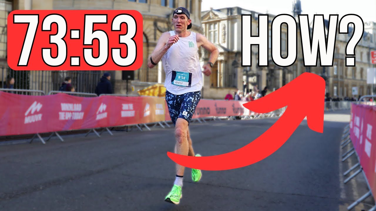 I Ran A 73 Minute Half Marathon - HERE'S HOW I DID IT - YouTube