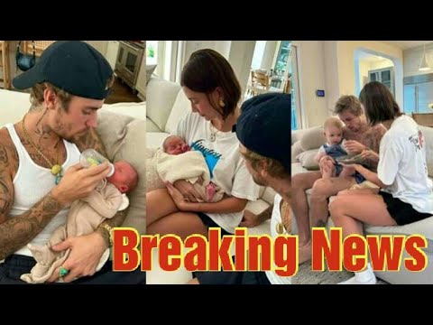 Justin and Hailey holding a baby in their hands, pictures went viral ...