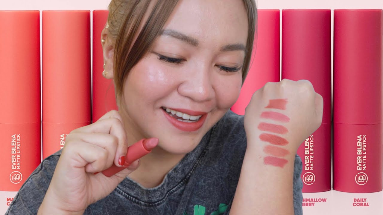 K-BEAUTY LIPSTICKS NA MORENA FRIENDLY?! EB MATTE K-BEAUTY COLLECTION ...